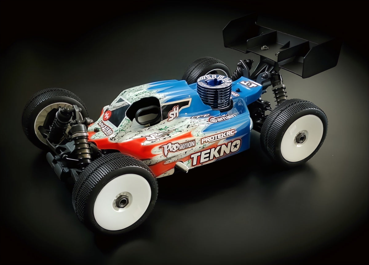 Leadfinger V2 Beretta body (clear) for the Mugen MBX8R and eco – Robbins RC